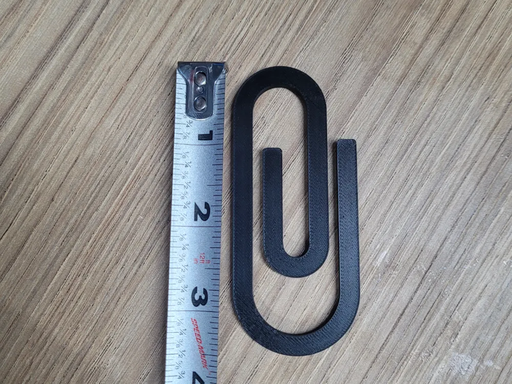 Giant Paper Clip - Free 3D Print Model - MakerWorld