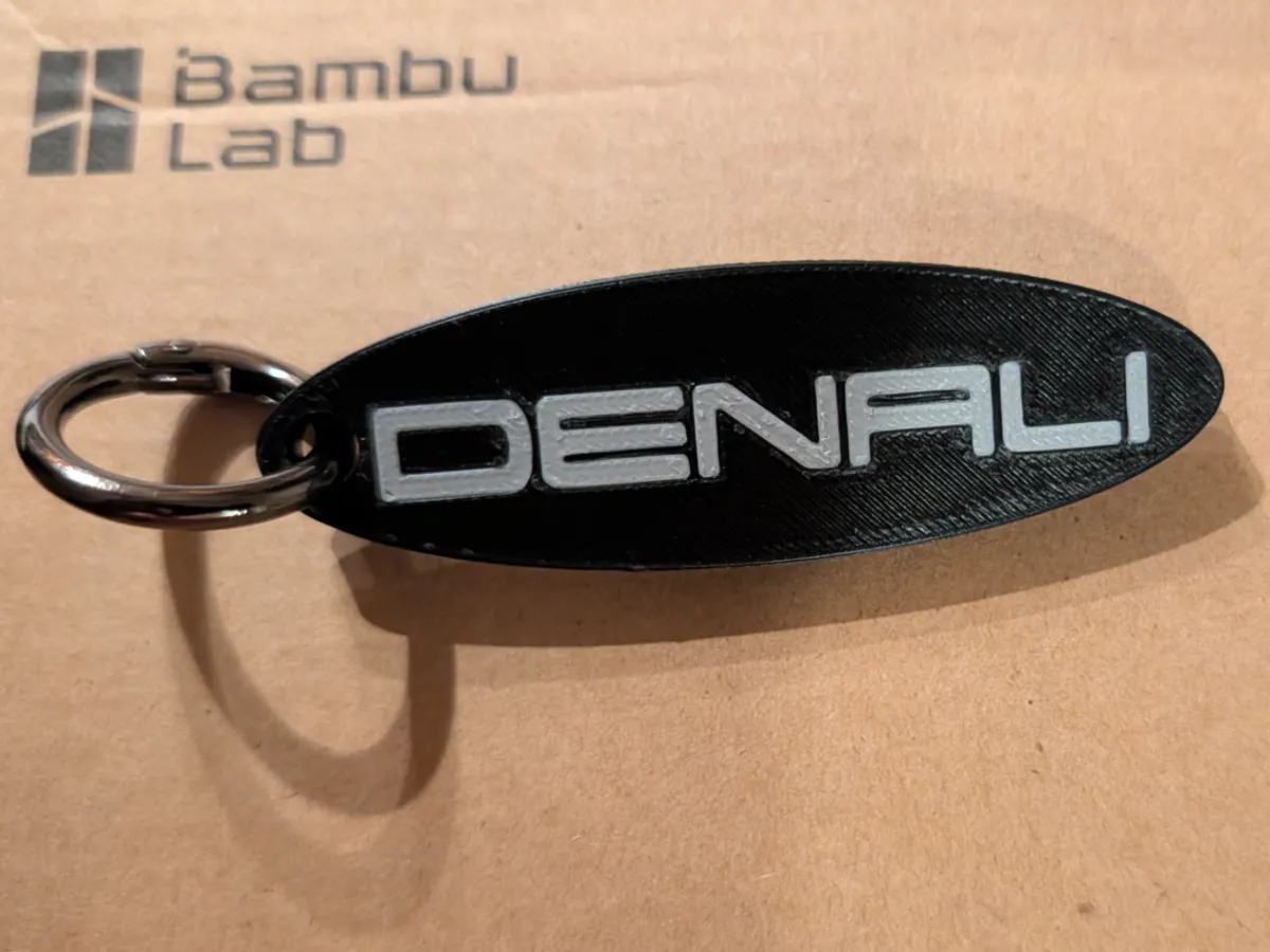 GMC Denali Keychain - Free 3D Print Model - MakerWorld