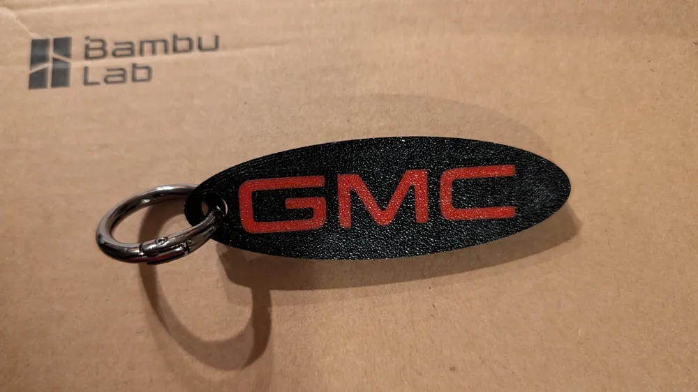GMC Denali Keychain - Free 3D Print Model - MakerWorld