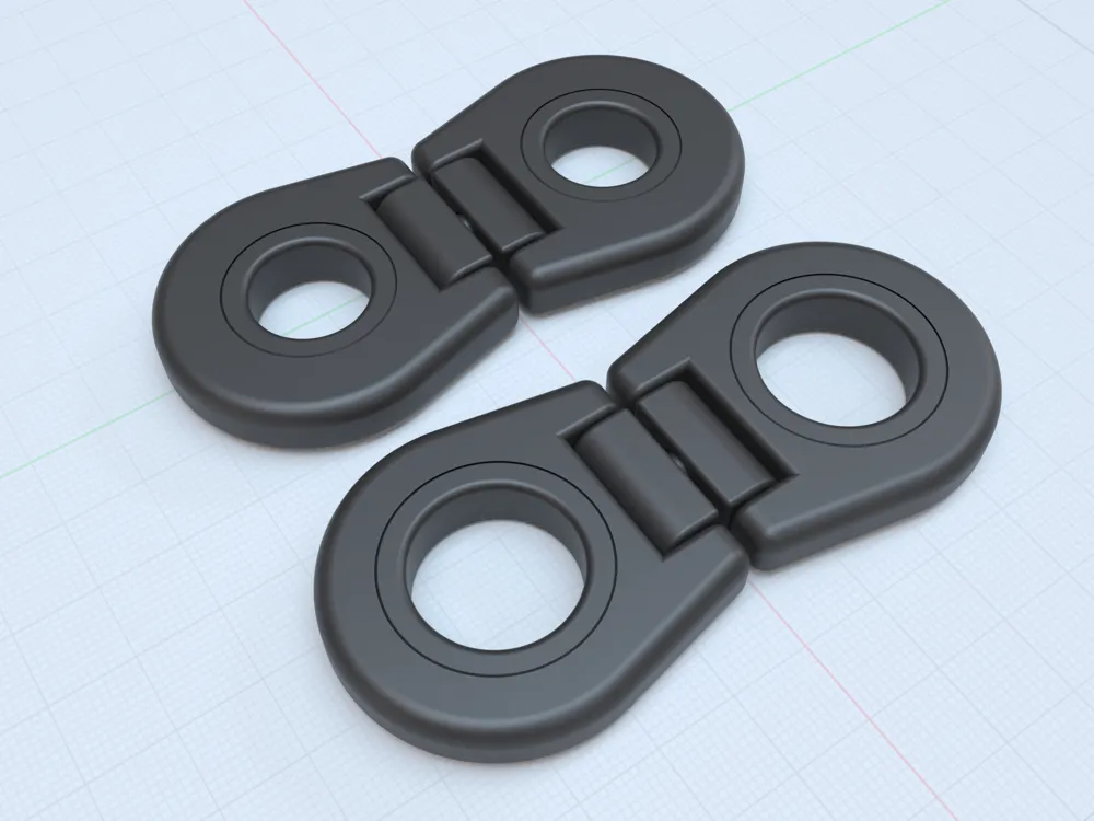 Slip and slide ring fidget by Peter Noorlander MakerWorld: Download ...