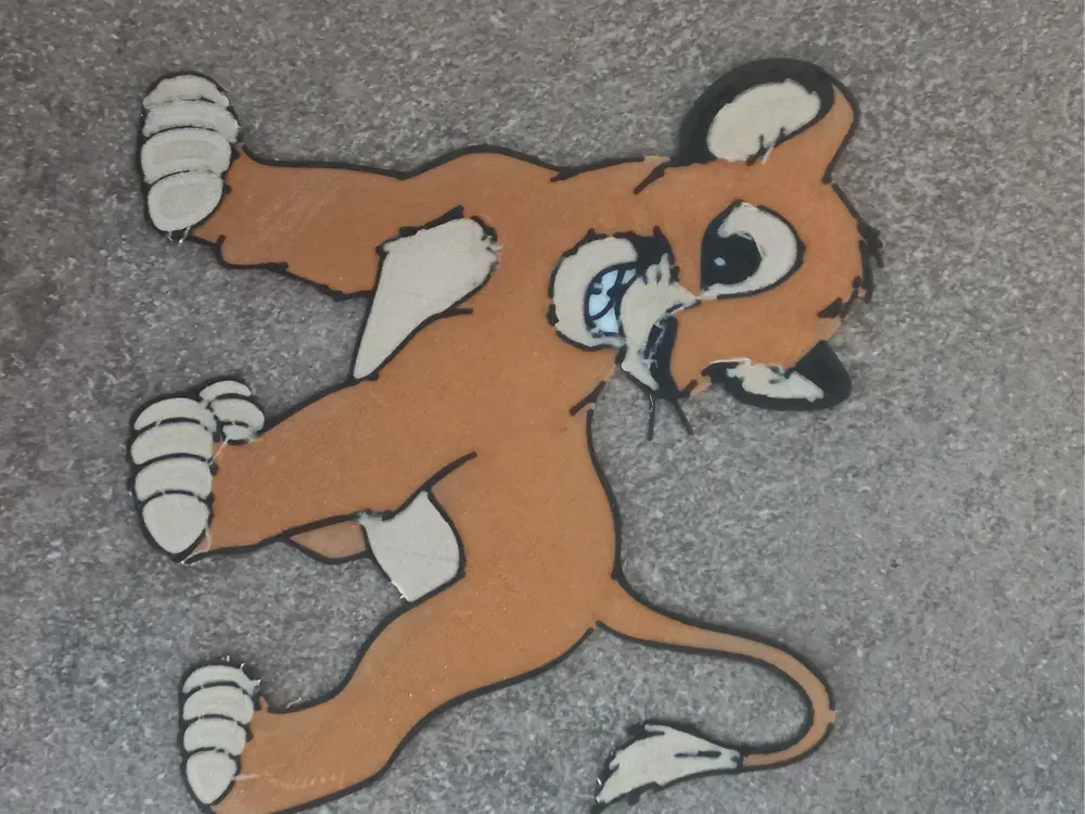 Simba The Lion King Disney 3D image - Free 3D Print Model - MakerWorld