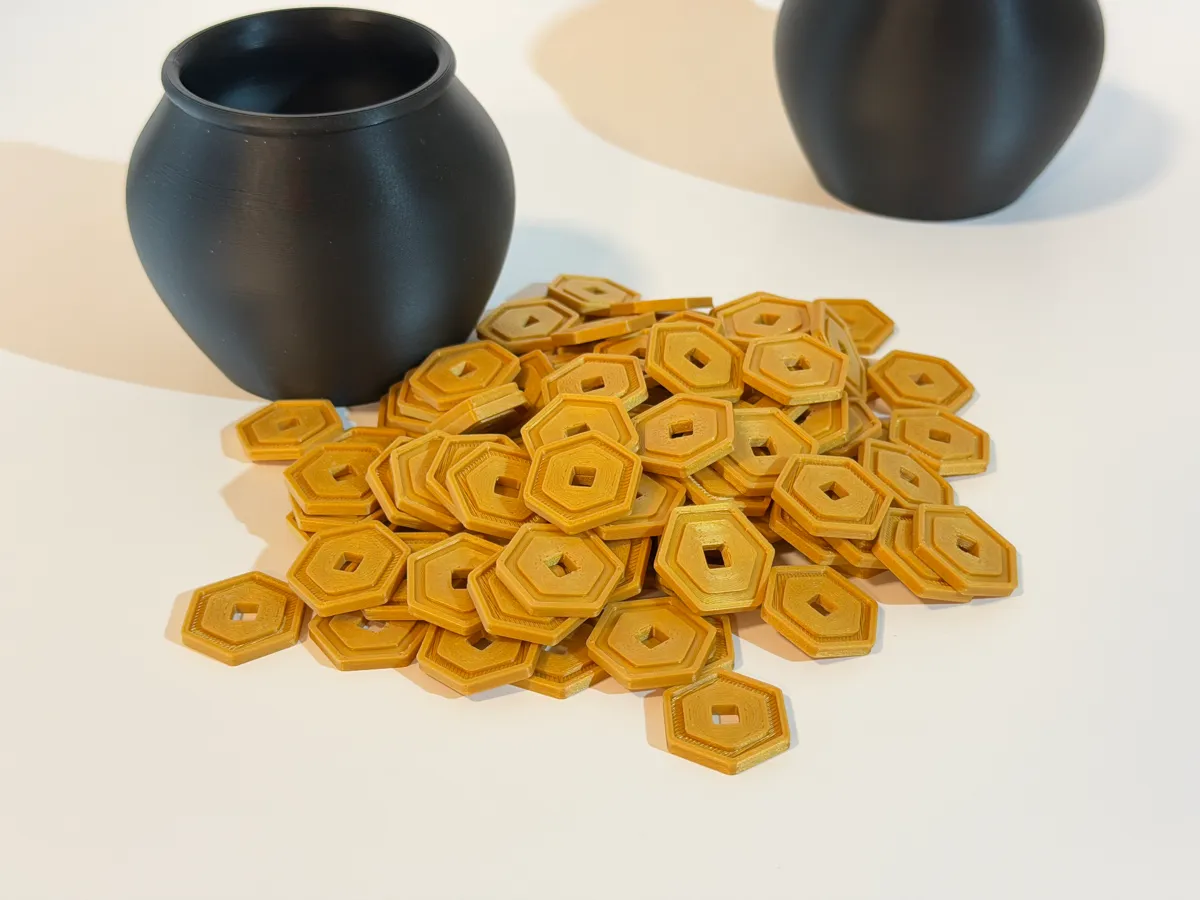 Roblox Robux Coin - Free 3D Print Model - MakerWorld
