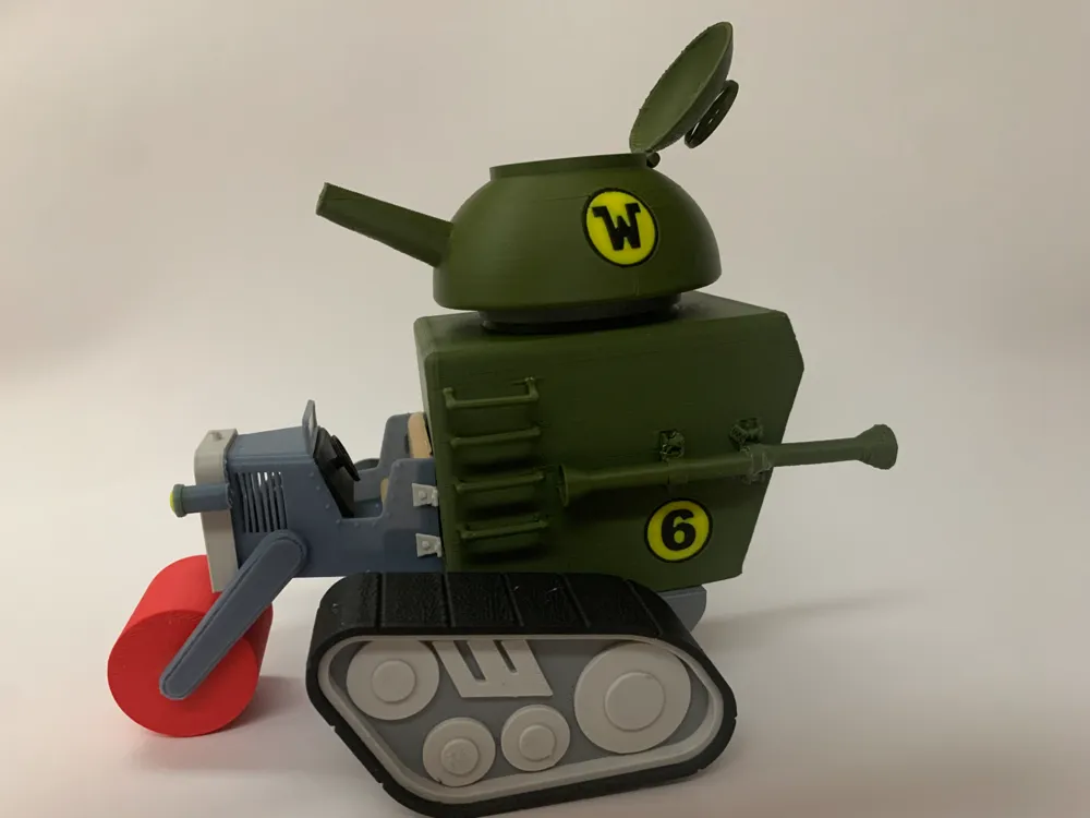 WACKY RACER ARMOR CAR by lucky_garages MakerWorld: Download Free 3D Models