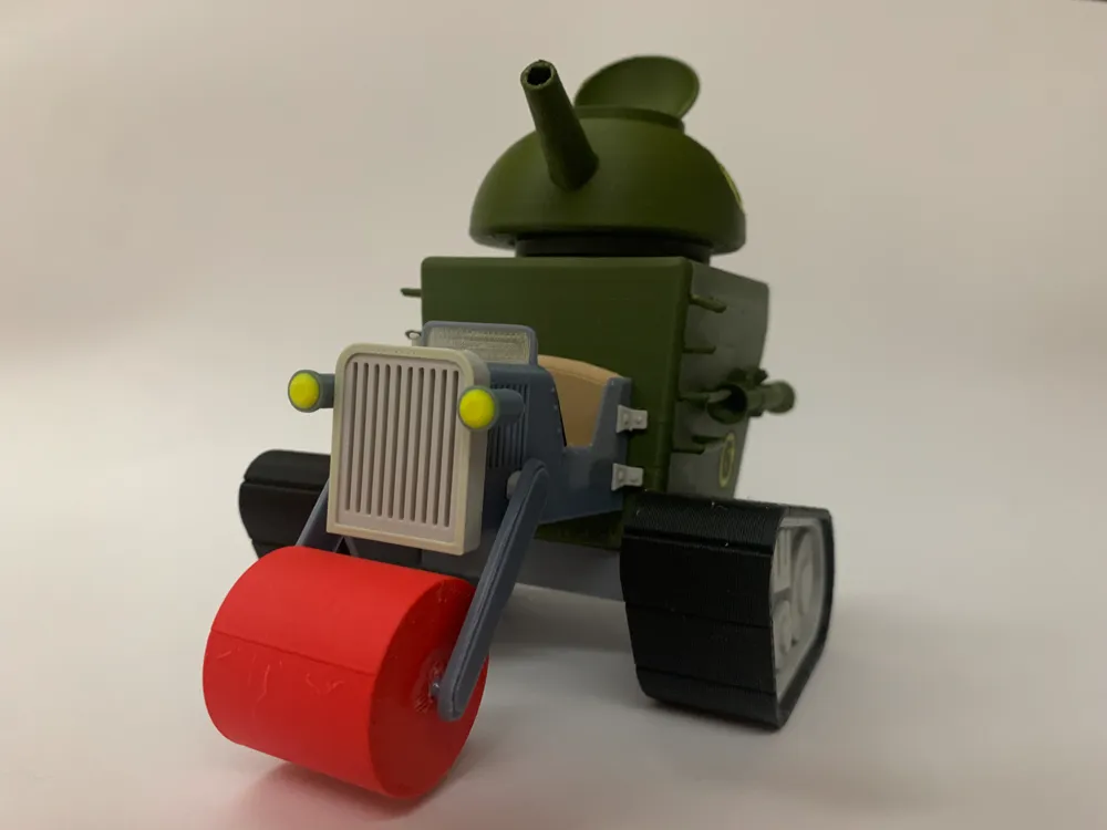 WACKY RACER ARMOR CAR by lucky_garages MakerWorld: Download Free 3D Models