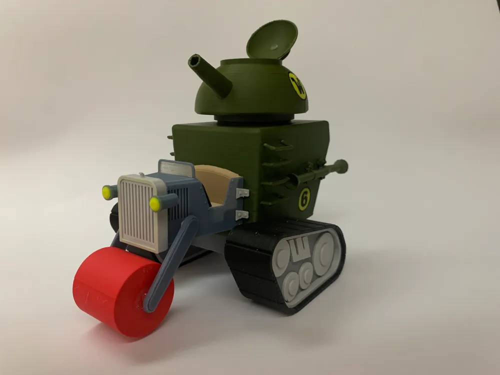 WACKY RACER ARMOR CAR by lucky_garages - MakerWorld