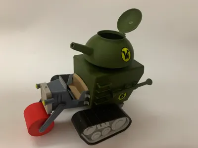 WACKY RACER ARMOR CAR by lucky_garages MakerWorld: Download Free 3D Models