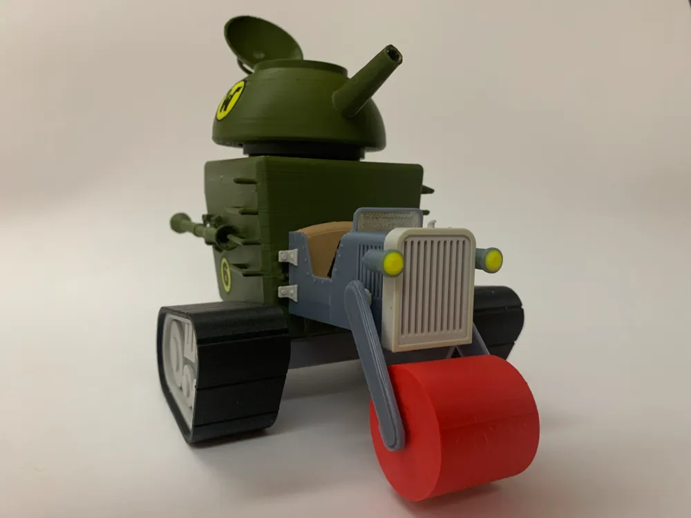 WACKY RACER ARMOR CAR by lucky_garages - MakerWorld