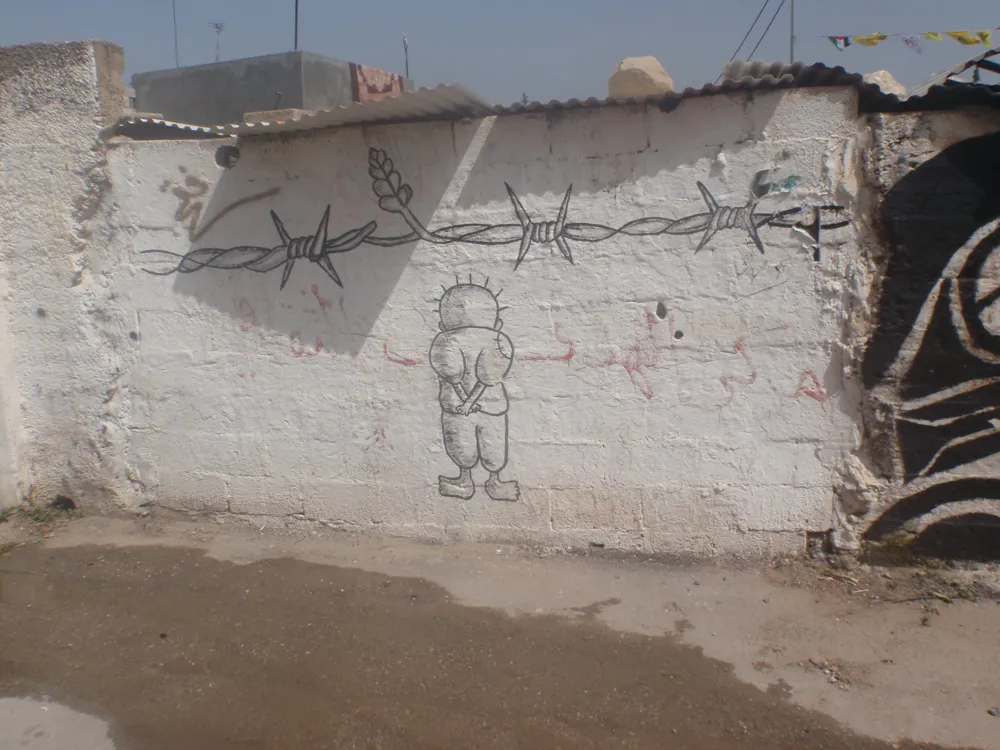Handala on a Wall in Bil'in (Palestine) by 100dra - MakerWorld
