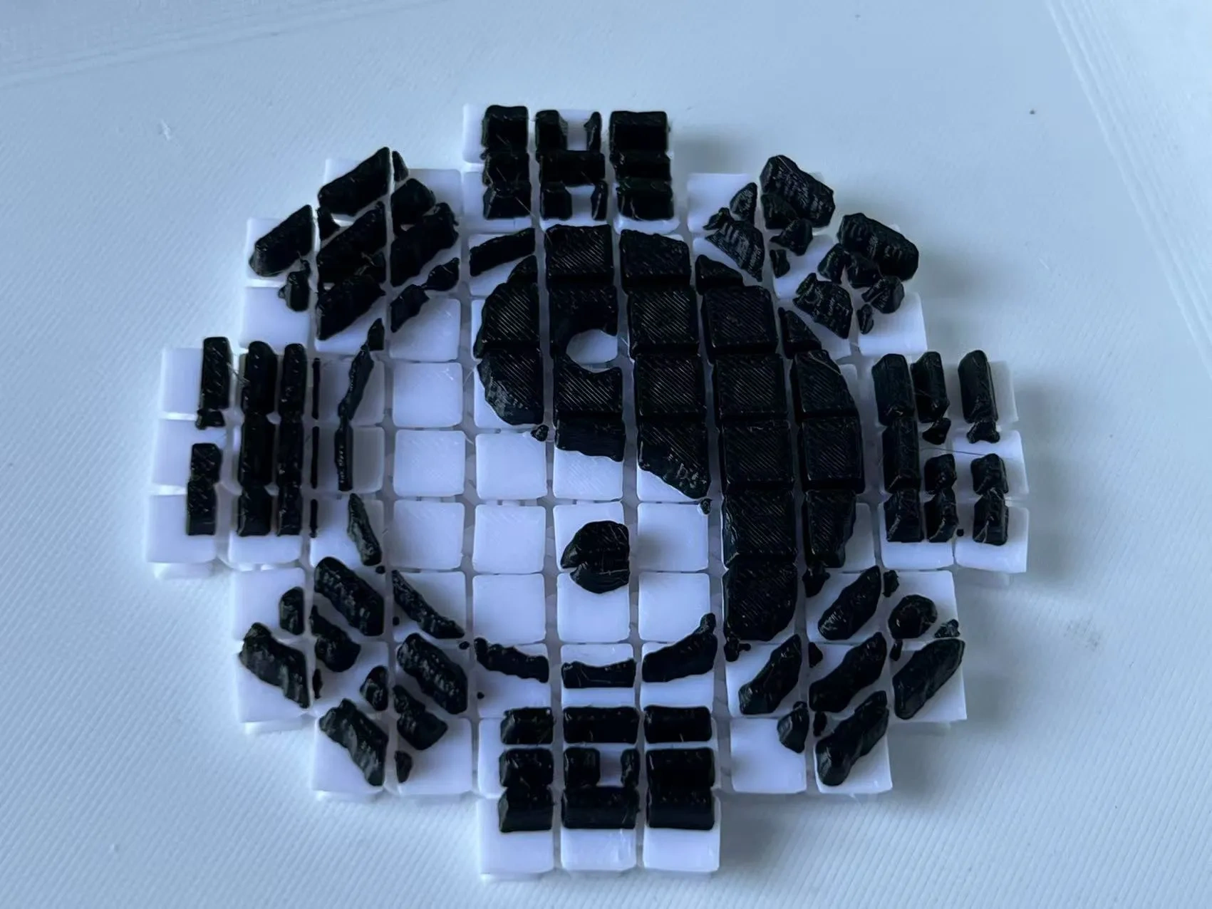 Chainmail Fabric Bagua Coaster by SparklingStar - MakerWorld