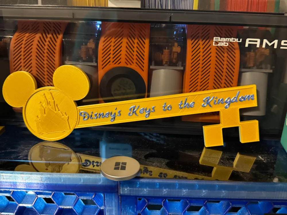 Disney Keys to the Kingdom Tour Decoration by Tbean2015 - MakerWorld
