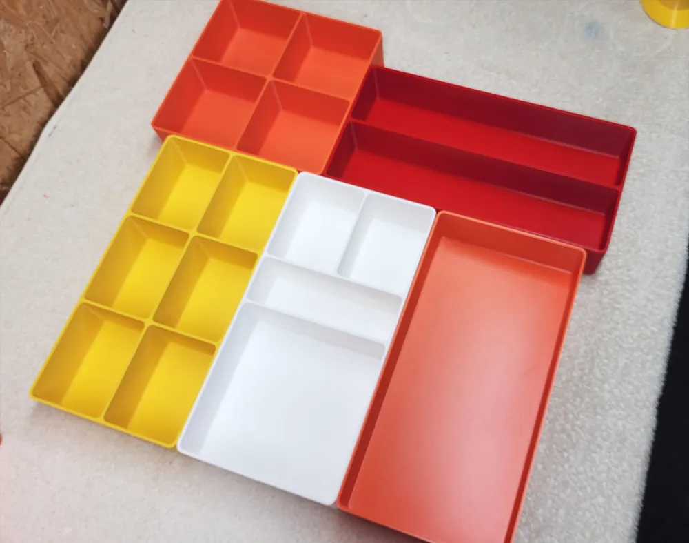 6 More XL Bins for Nice Rack Modular Wall Storage by Triple G Workshop ...