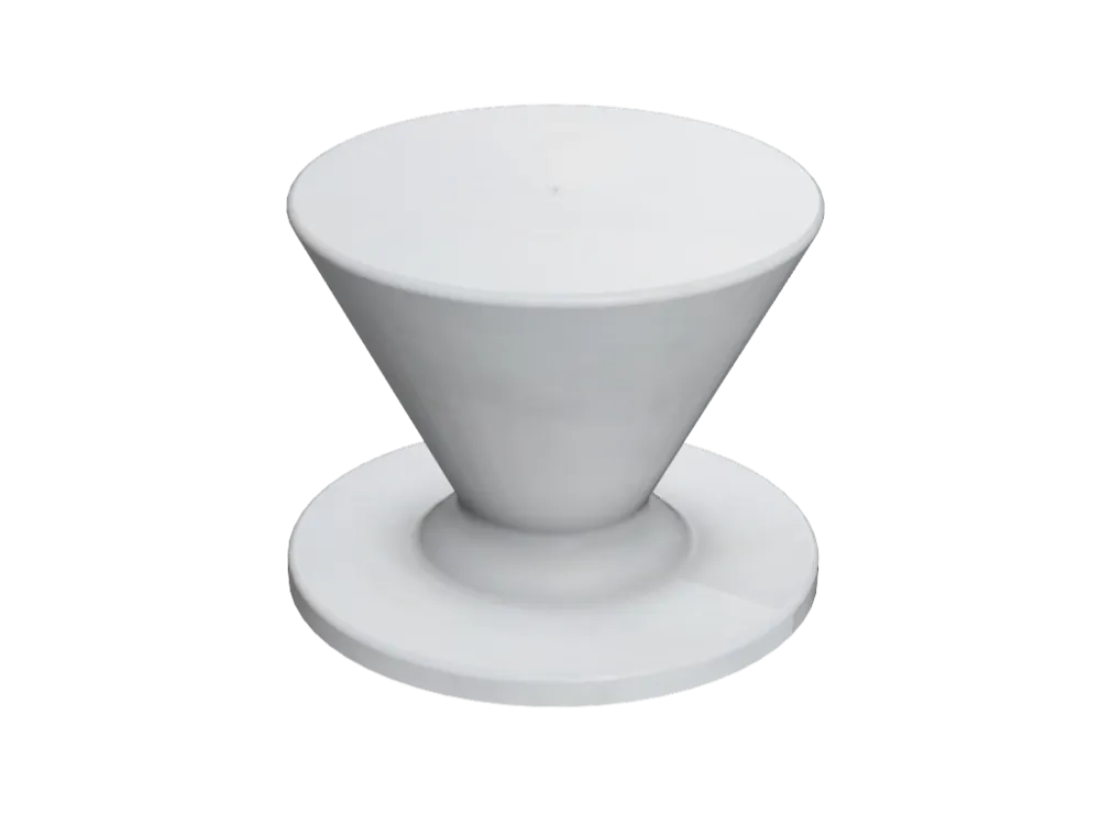 V60 coffee machine model for mold making by Arif Emre Turhan - MakerWorld