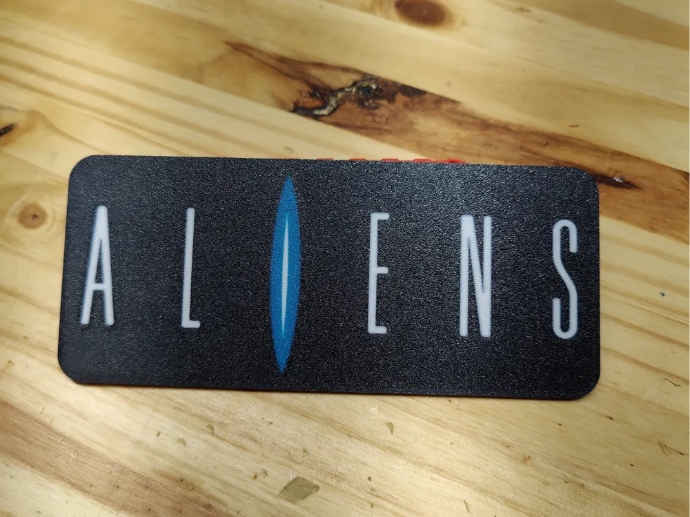 Aliens Movie Logo by the1legend1 - MakerWorld