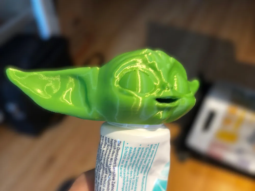 Toothpaste Yoda for Dontodent Sensitive - Free 3D Print Model - MakerWorld