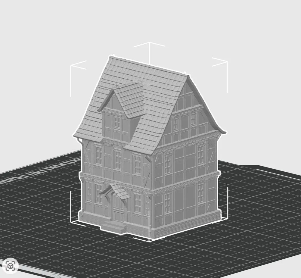Half-Timbered House Model by mutz1987 MakerWorld: Download Free 3D Models
