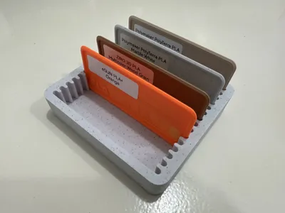 Shelving system for filament sample alternative tray (Stackable ...