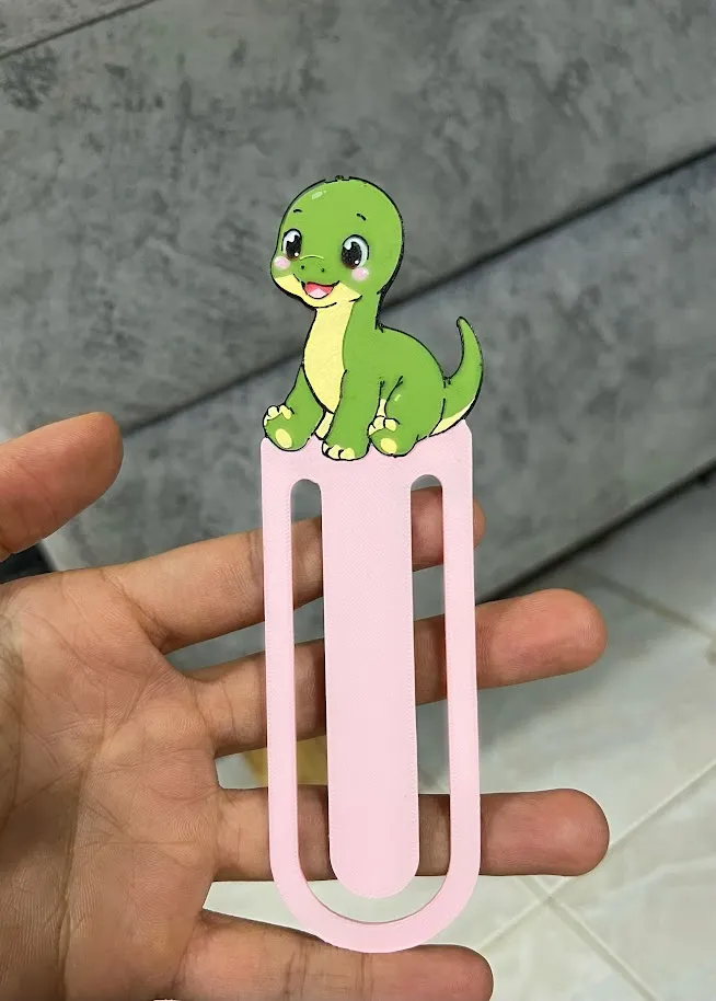 Diplodocus Dinosaur Bookmark - Free 3D Print Model - MakerWorld