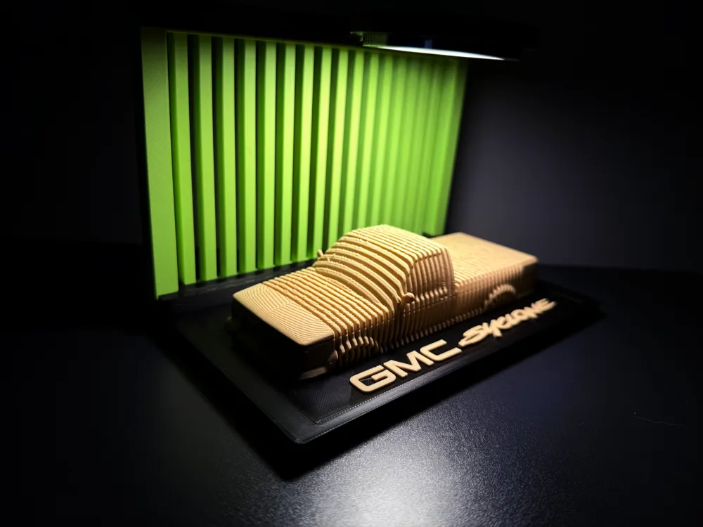 GMC Syclone Layered Truck Model! Remixed by ShapeShift 3D Creations ...