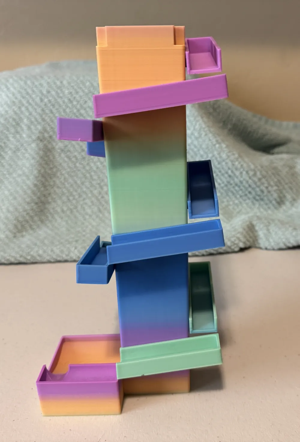 Spiral Lift Tower Marble Run by Starmanut MakerWorld: Download Free 3D ...