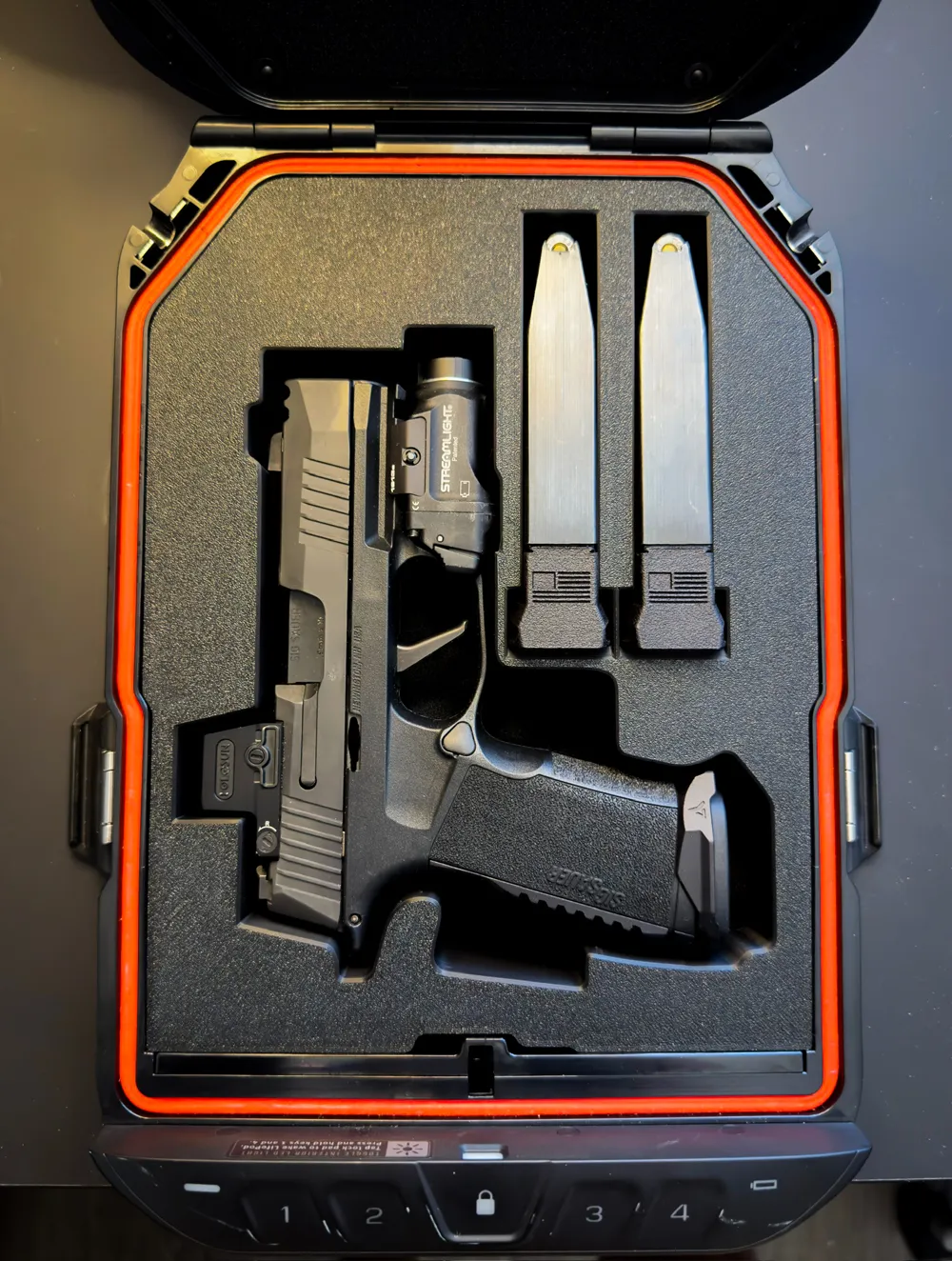 Vaultek LifePod 2.0 P365 XMacro Holosun EPS Tragegestell von ...