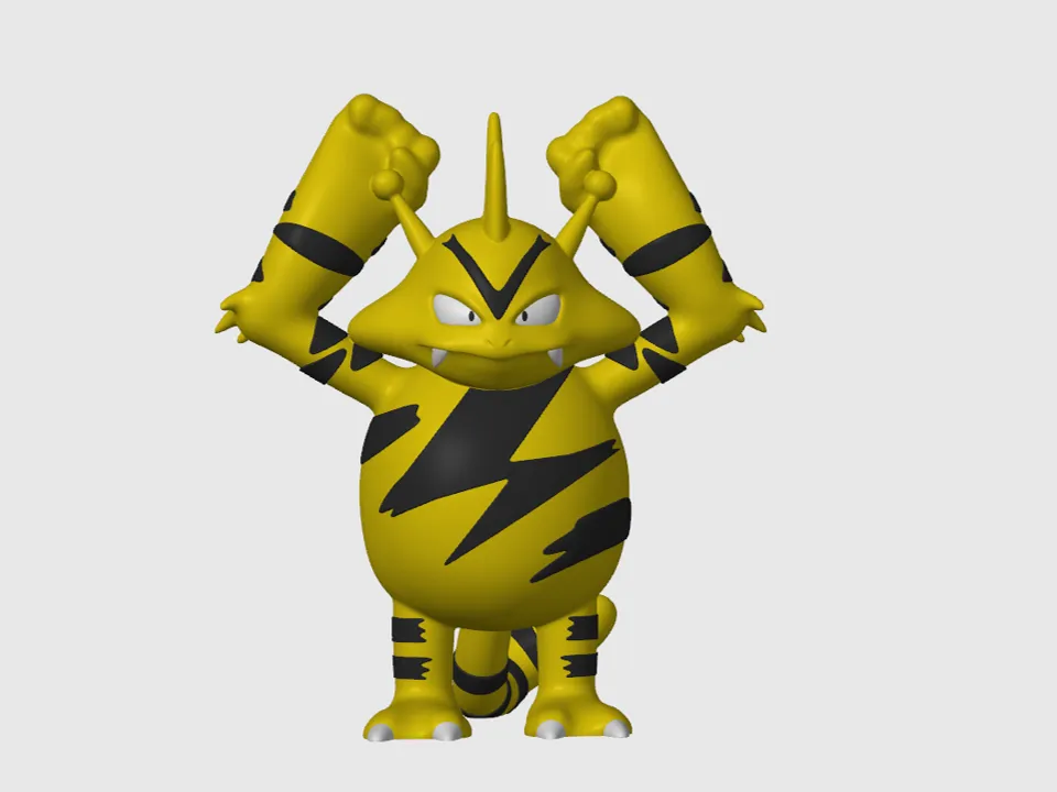 Electabuzz Multicolor by entroisdimensions_figurine MakerWorld ...