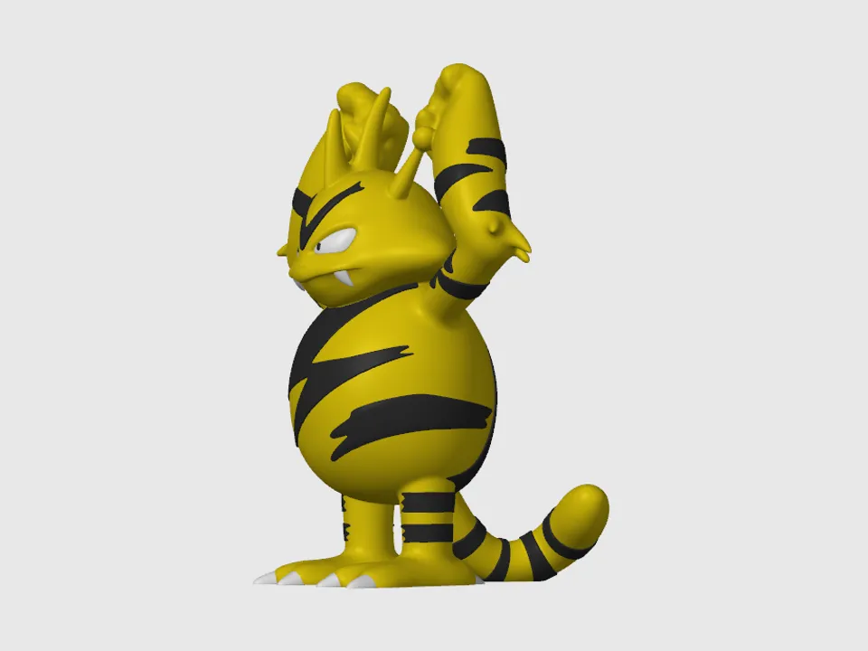 Electabuzz Multicolor by entroisdimensions_figurine MakerWorld ...