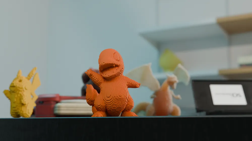 Pixel Style 8bit Charmander / Pokemon by theStonefox MakerWorld ...