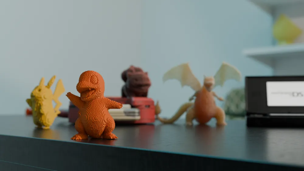 Pixel Style 8bit Charmander / Pokemon by theStonefox MakerWorld ...