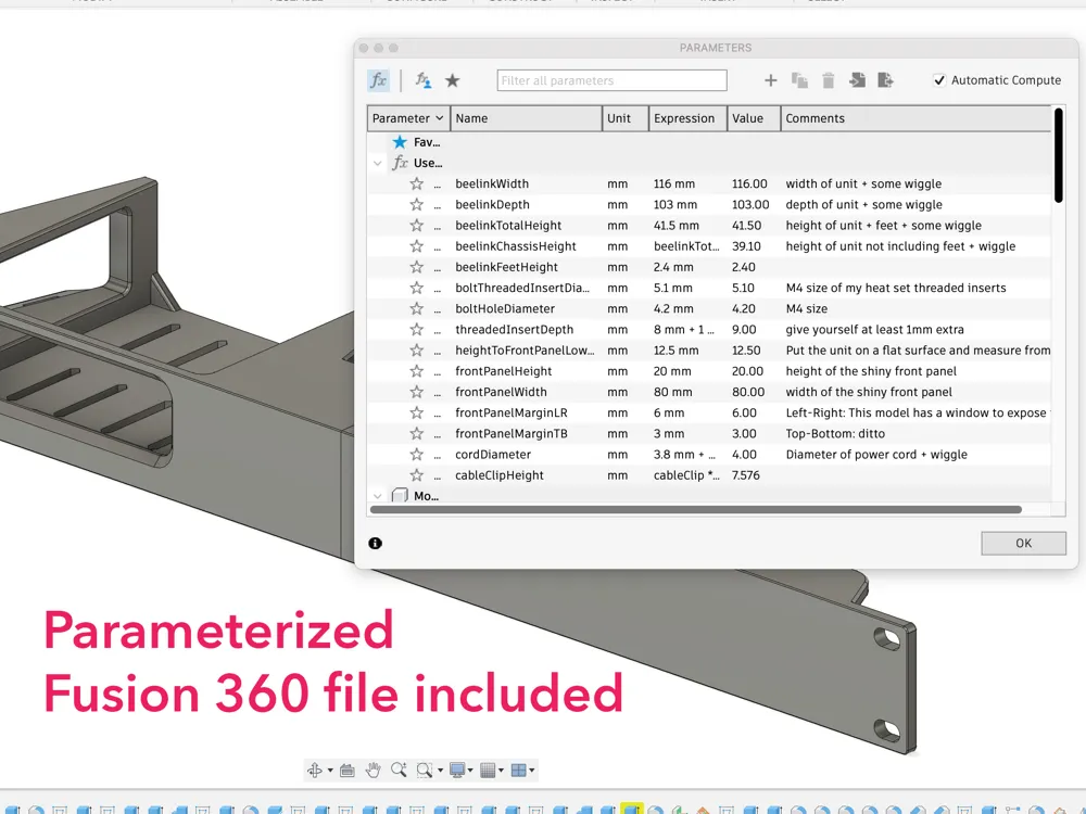 Rack Mount for Beelink S12 Pro - Free 3D Print Model - MakerWorld