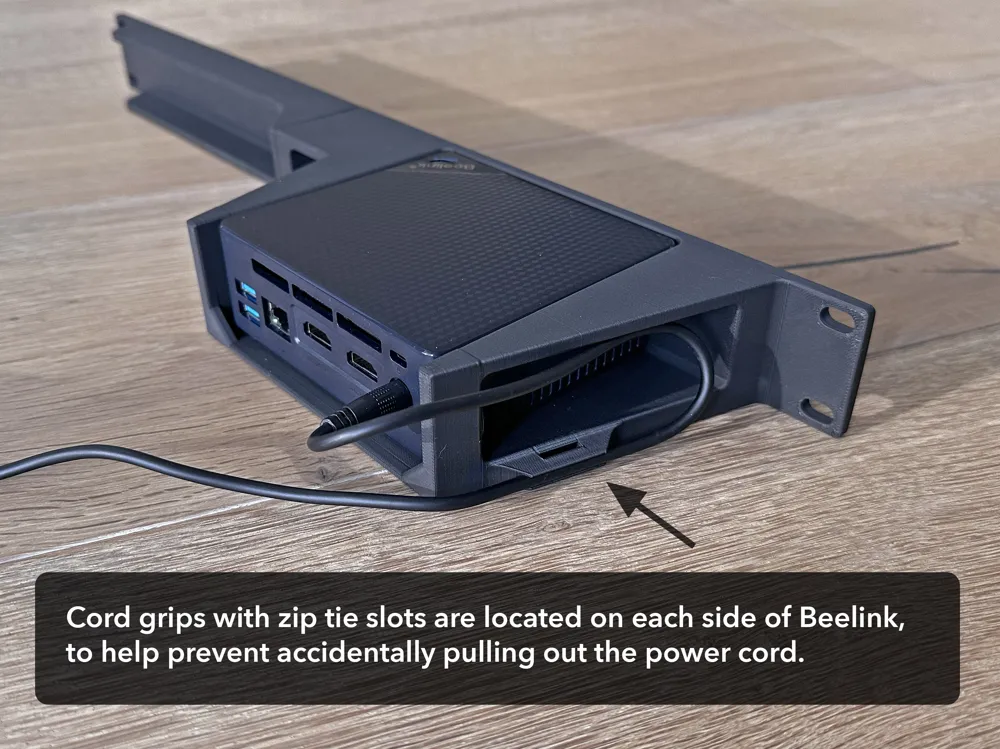 Rack Mount for Beelink S12 Pro - Free 3D Print Model - MakerWorld