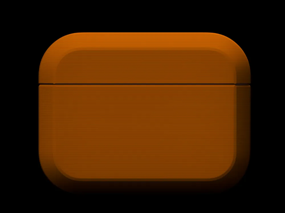 Flat-Edged AirPods Pro 3 Case - Free 3D Print Model - MakerWorld