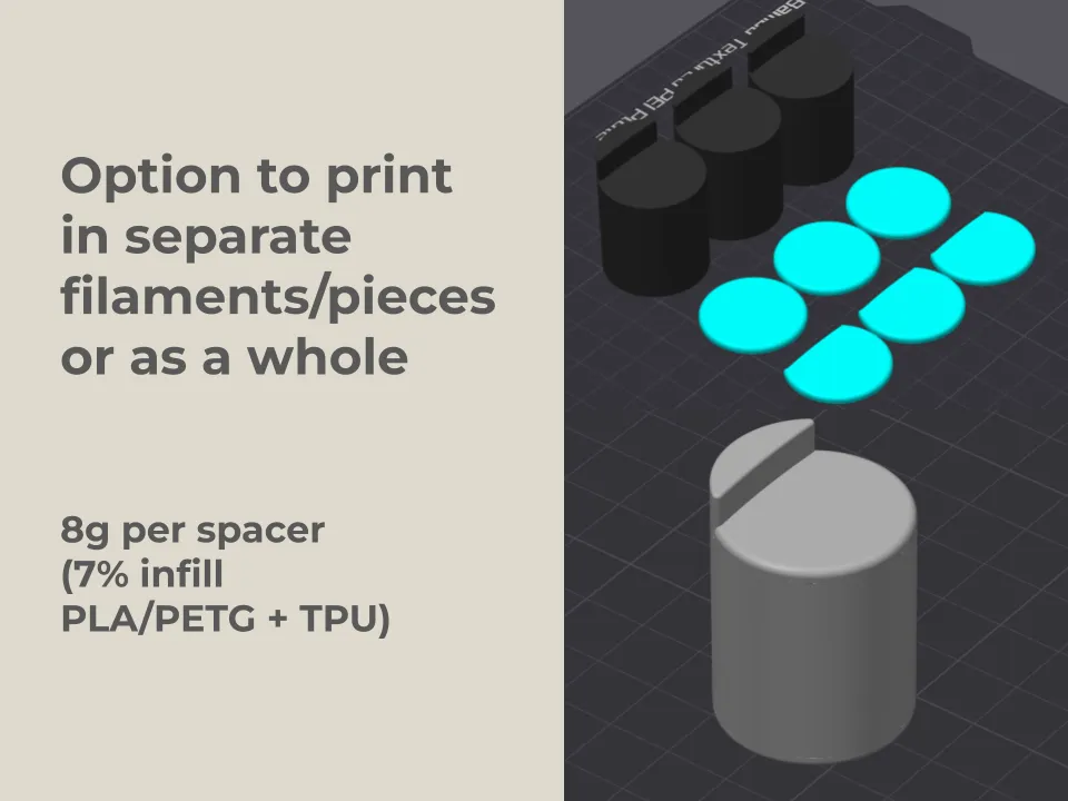 Plate Spacers Fridge & Kitchen Organizer - Free 3D Print Model - MakerWorld