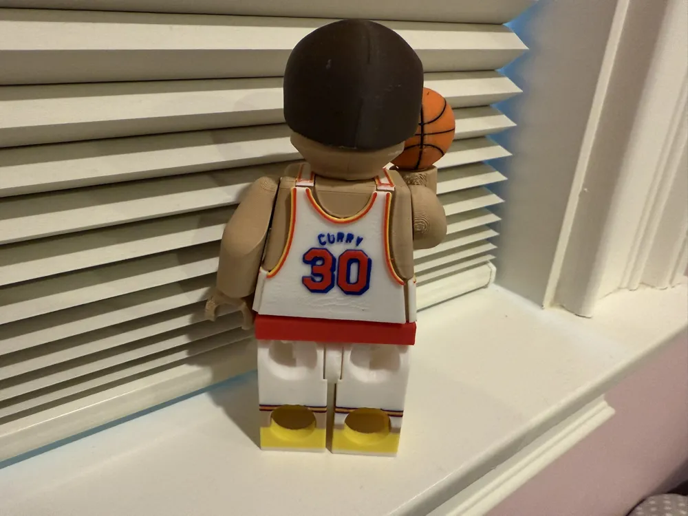 Big Brick Steph Curry - Golden State Warriors - Free 3D Print Model ...