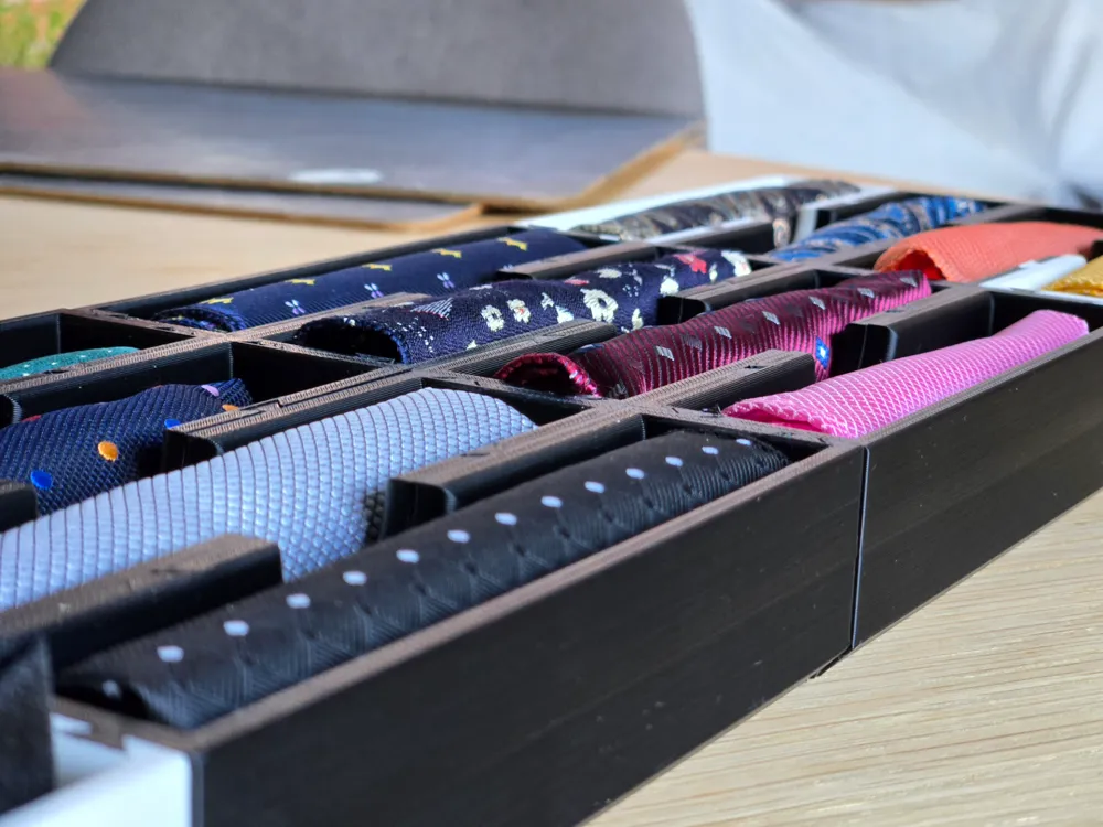 Modular Pocket Square Storage by Nyg By Design - MakerWorld