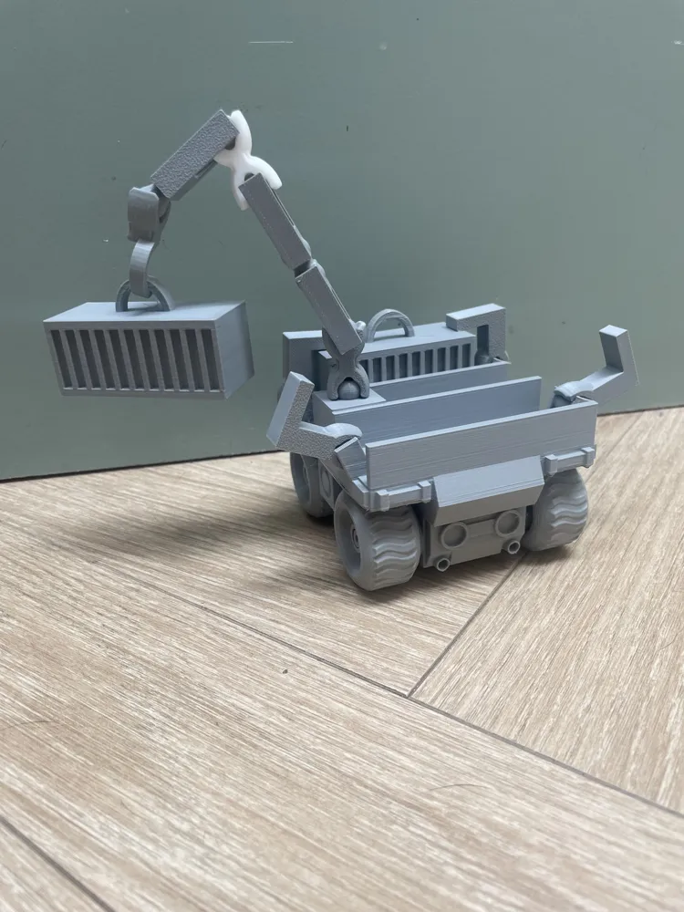 automatic cargo truck by OB3D MakerWorld: Download Free 3D Models