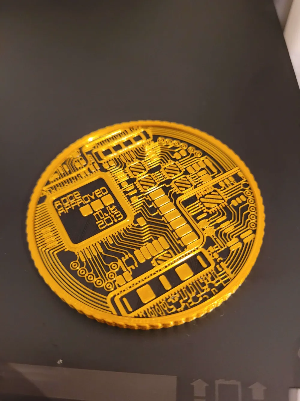 Bitcoin by 3DDesigner (High Resolution) Remixed by R3DPanda - MakerWorld