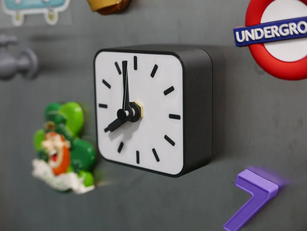 CLOCK MAGNET by AFO3D - MakerWorld