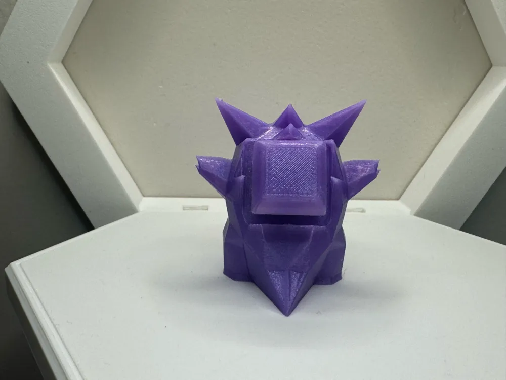 Gengar Low Poly Key Cap Clicker Remixed by Jargcomp MakerWorld ...