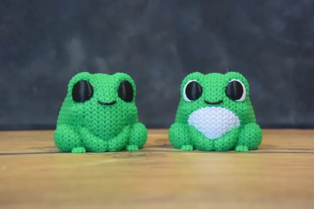 Knitted Frog by Smoggy3D MakerWorld: Download Free 3D Models
