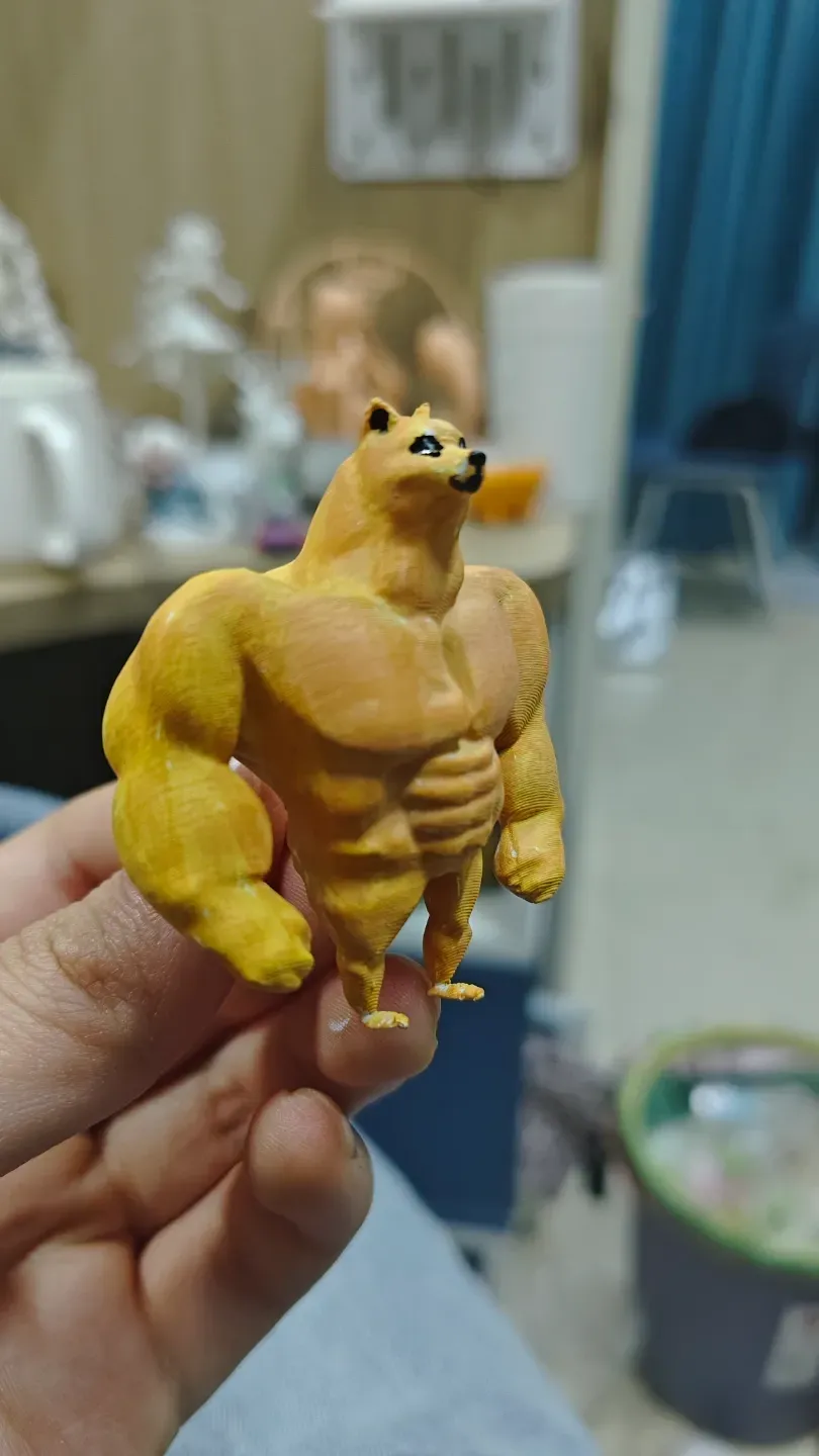 Cheems musculoso por user_155137211MakerWorld: Descarga Modelos 3D ...