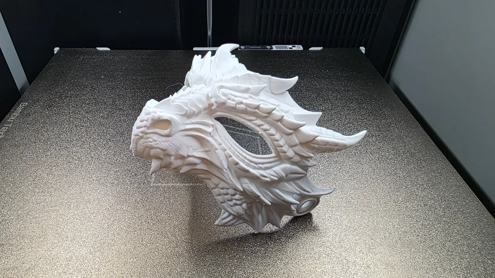 Dragon Skull Mask - Free 3D Print Model - MakerWorld