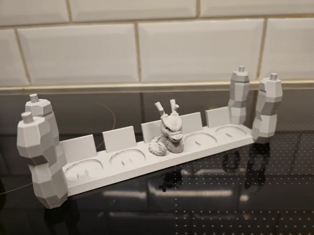 Cali-Dragon display stand by AntzySV MakerWorld: Download Free 3D Models