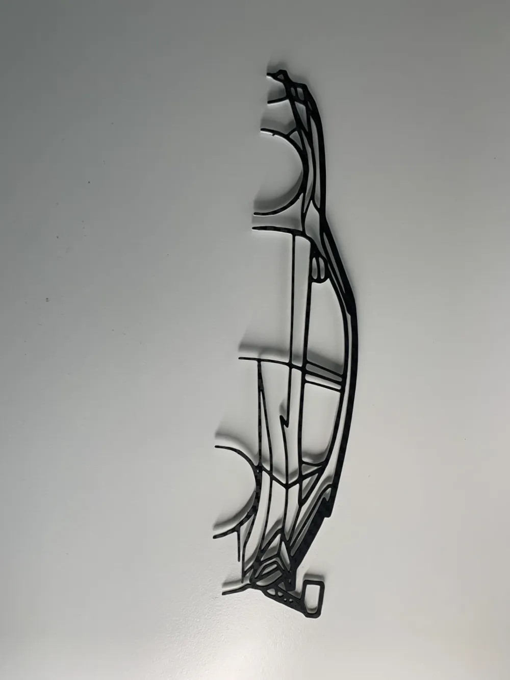 Honda Civic Type R TCR Silhouette (FK8) - Free 3D Print Model - MakerWorld