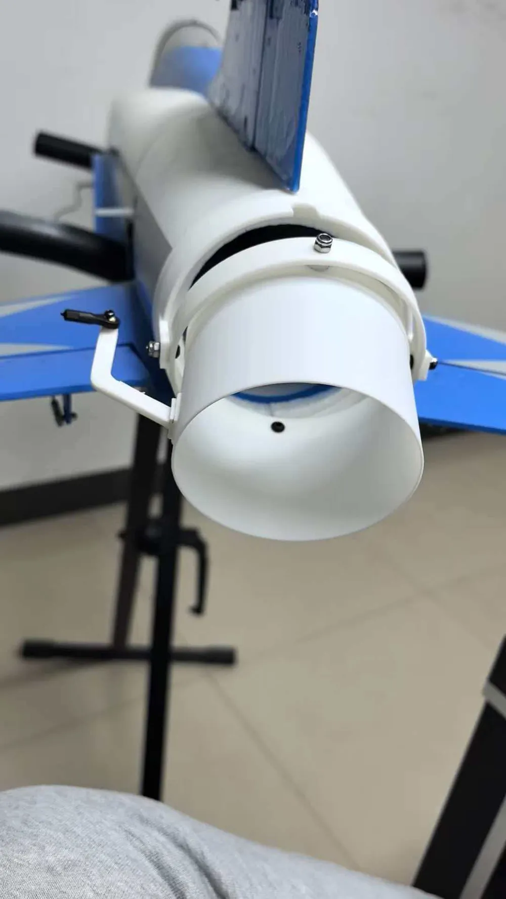 Bico vetorial para modelo de asa voadora Zeus com duto de 90mm - Modelo ...