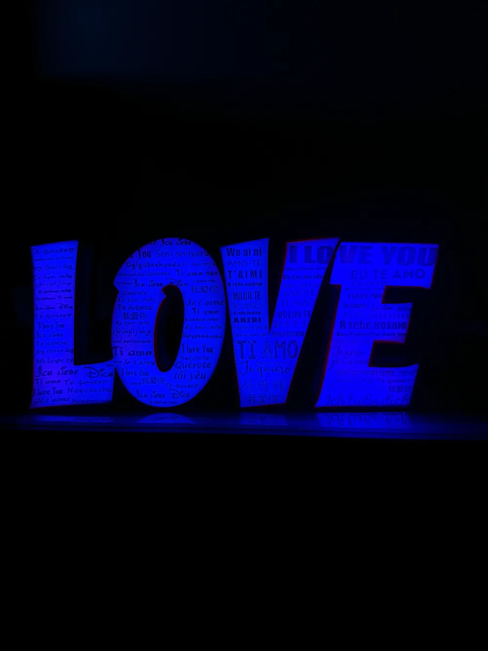 Love lightbox led lithophane - valentine's day - gift by ILperru ...