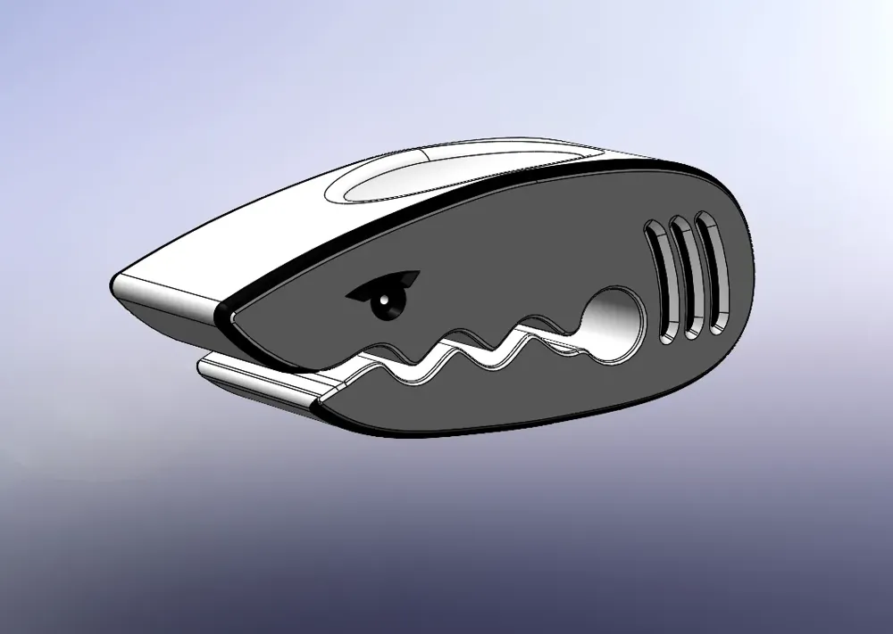 Shark Chip Clip by SD-3D - MakerWorld