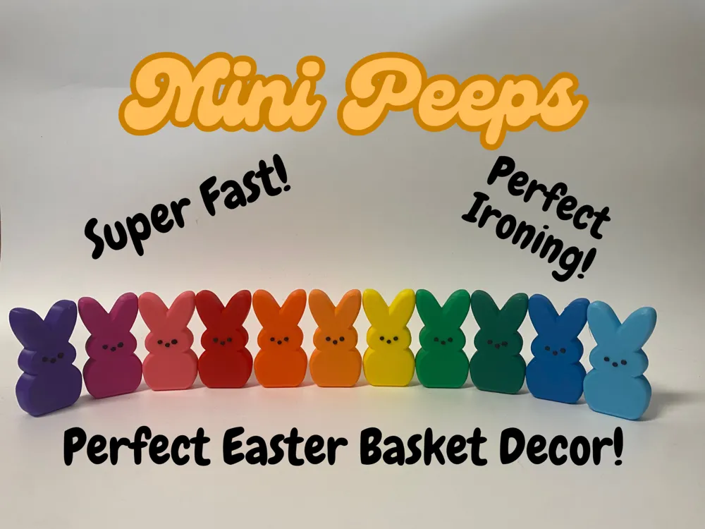Mini Peeps - Print in Place! by Type1Printing MakerWorld: Download Free ...