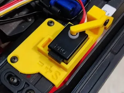TRX4 Hobbywing QuicRun FUSION SWITCH BUTTON MOUNT - Free 3D Print Model ...