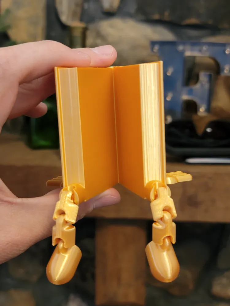Articulated Book Buddy - A Model for Book Lovers by Click Print ...