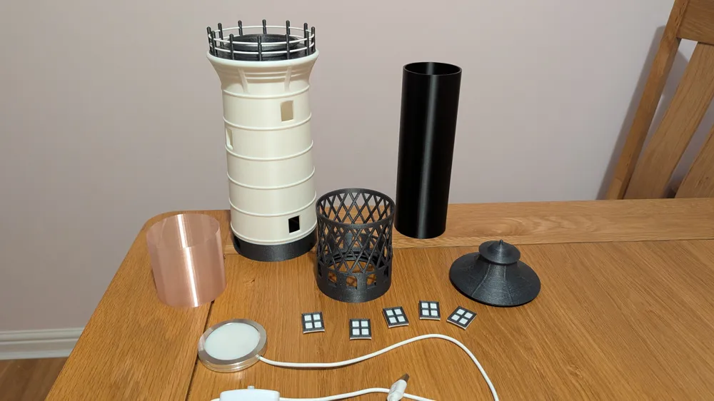 Lighthouse Table Lamp - Free 3D Print Model - MakerWorld